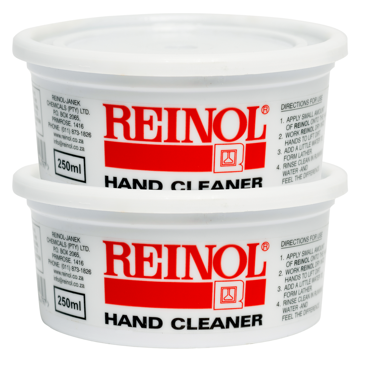 Twin Pack Reinol Original Hand Cleaner 2x250ml – Reinol Australia